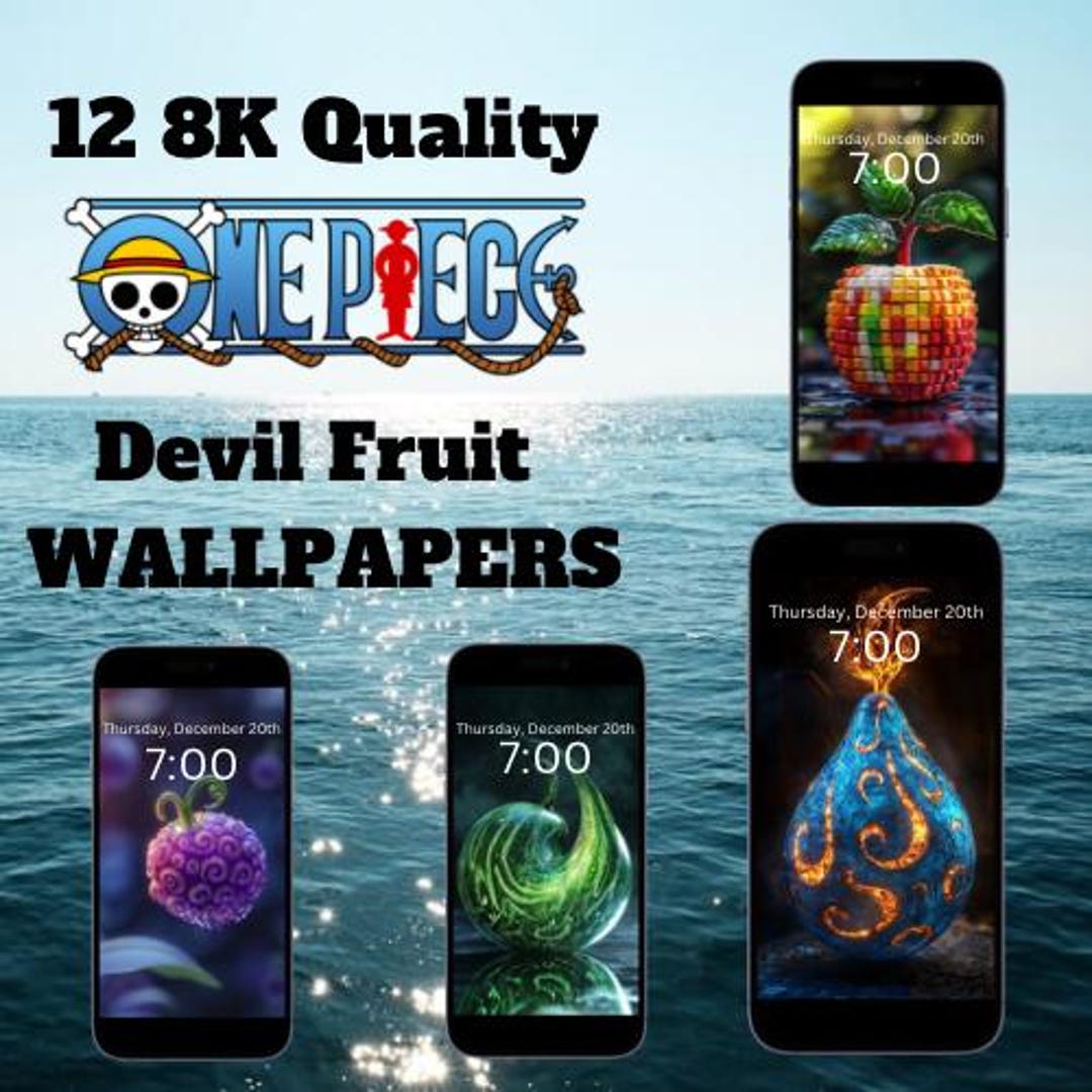 12 8k Quality Devil Fruit Realism Wallpapers - Etsy