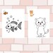 Whiskers & Wonders: Playful Kittens Coloring Adventure - Etsy