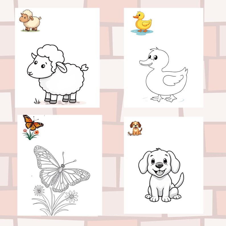 Whiskers & Wonders: Playful Kittens Coloring Adventure - Etsy