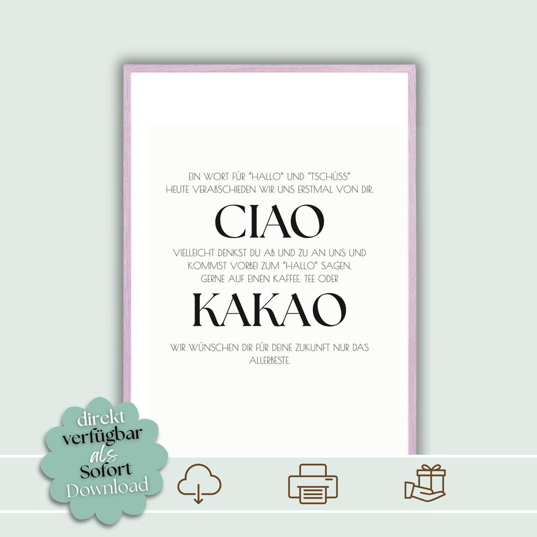 PDF Farewell Card for Colleague Farewell Card for Job Change Retirement Pension Job Change PDF ...