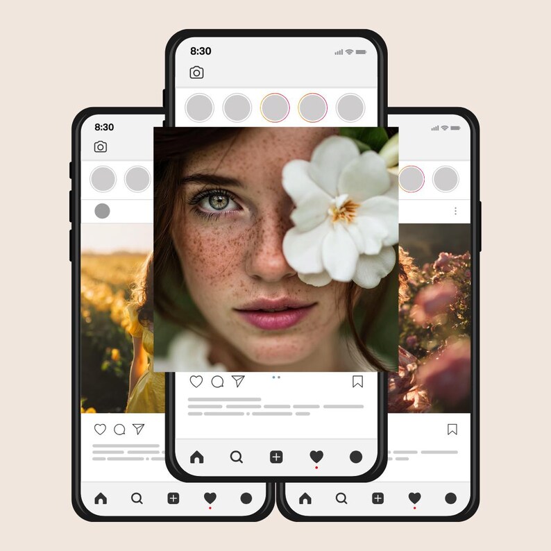 Nature Girl Stock Photos MRR PLR | Lifestyle Imagery Bundle | Instagram ...