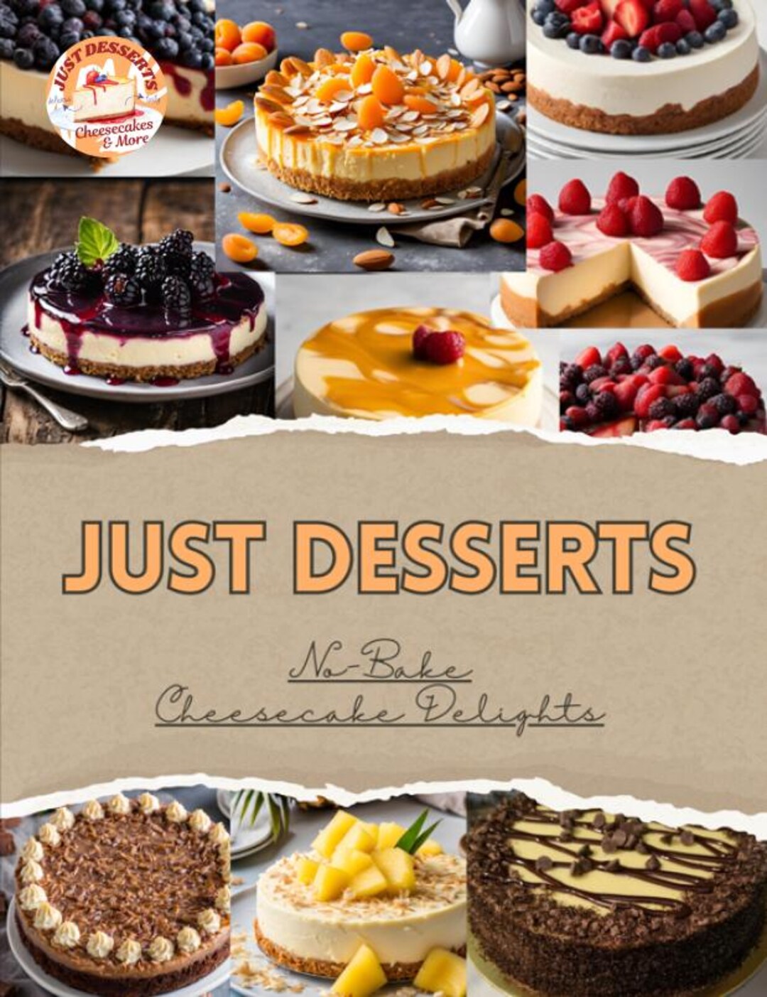 10 Irresistible No-bake Cheesecake Recipes Ebook, Digital Cheesecake ...