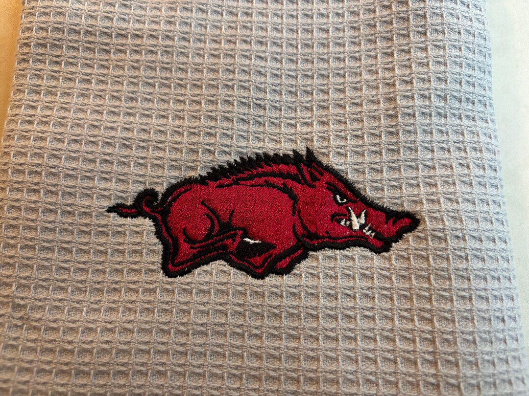 Arkansas Razorback Dish Towel or Hand Towel - Etsy