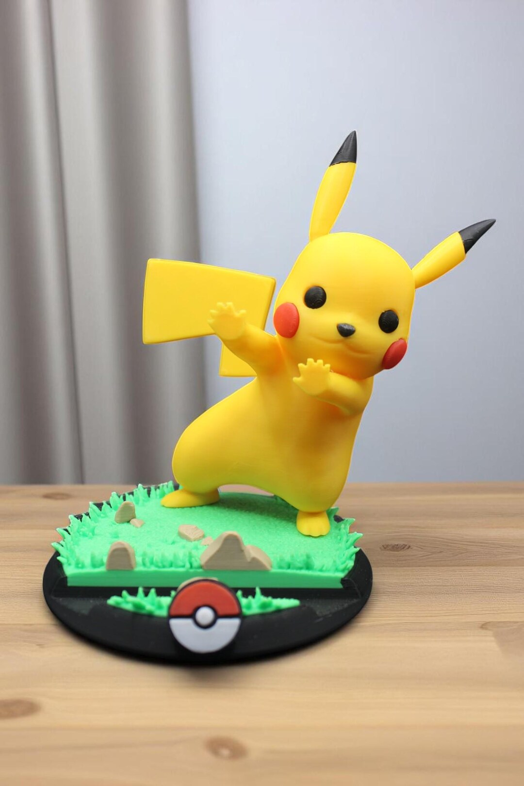 Cell Phone Holder | Pokémon | Pikachu Fanart | Home Decor | Smartphone ...
