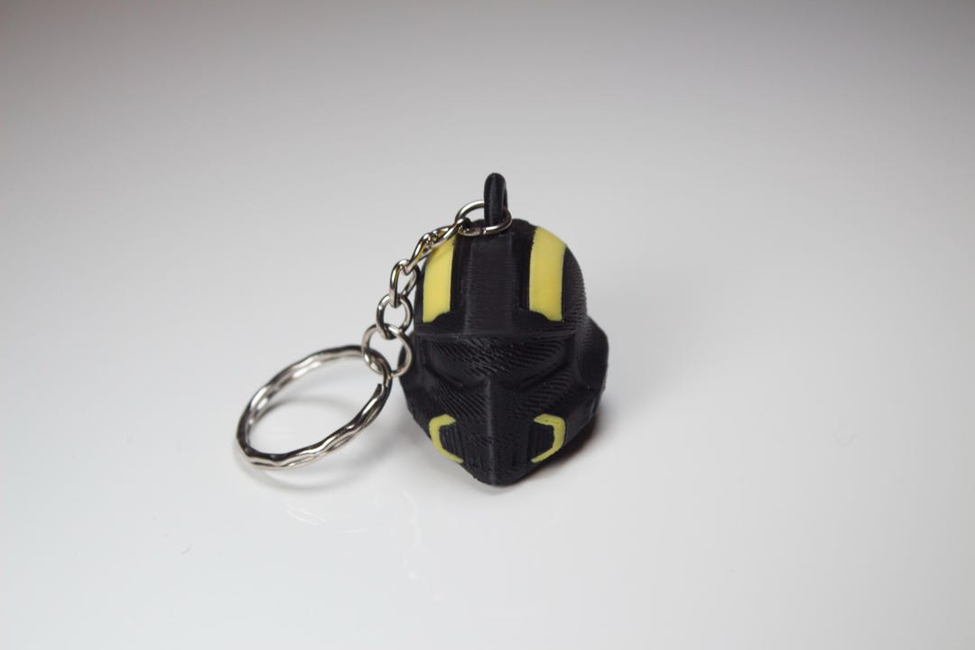 Helldivers Tactical Helmet Keychain Miniature Helmet Game Keychain 3d ...