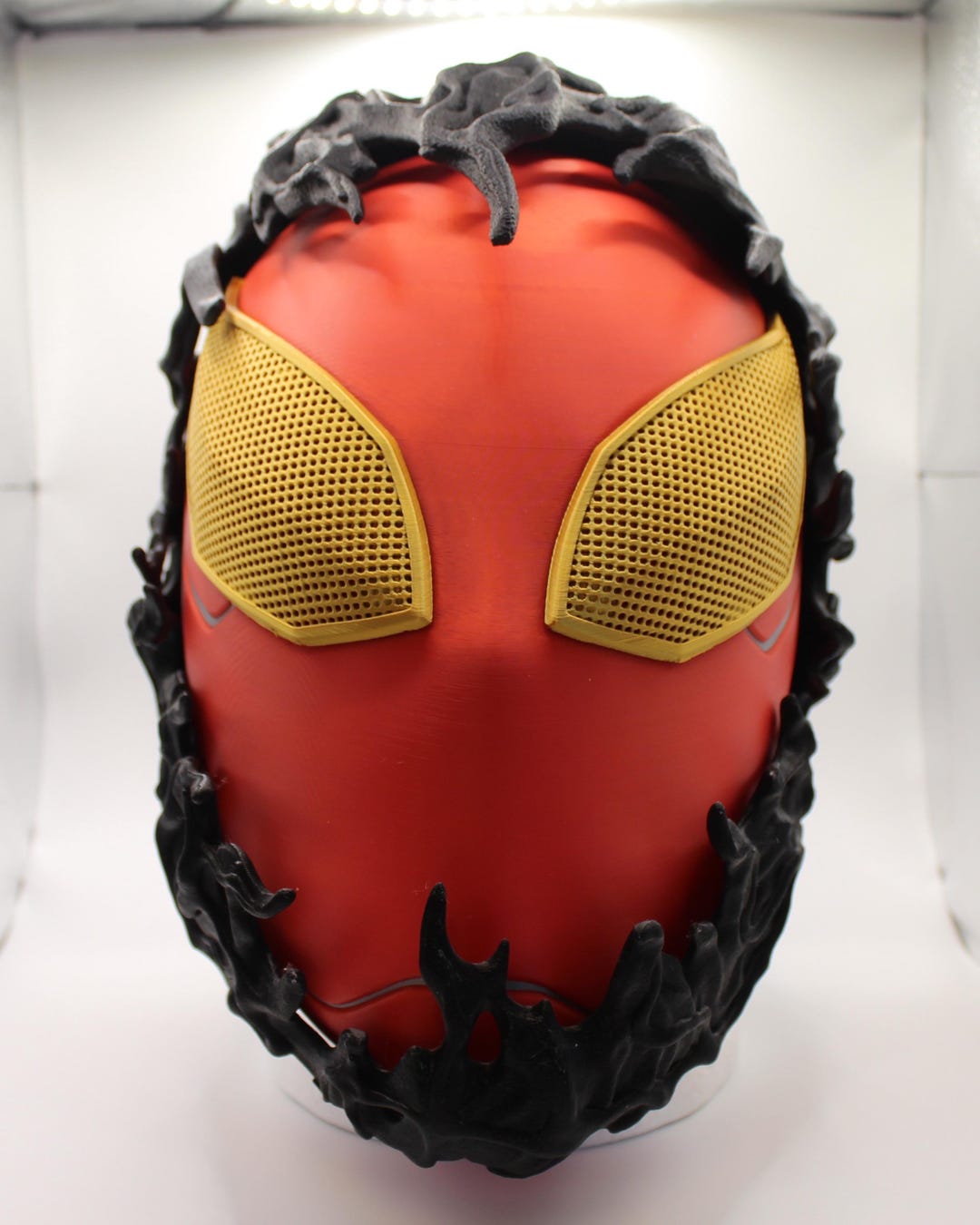 Spiderman Venom Helmet 3D Printing Custom Size Marvel Cosplay Universe ...
