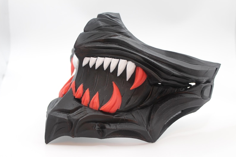 Ninja Gaiden 4 Mask | Half Mask | Cosplay Anime Mask | 3D Printing ...