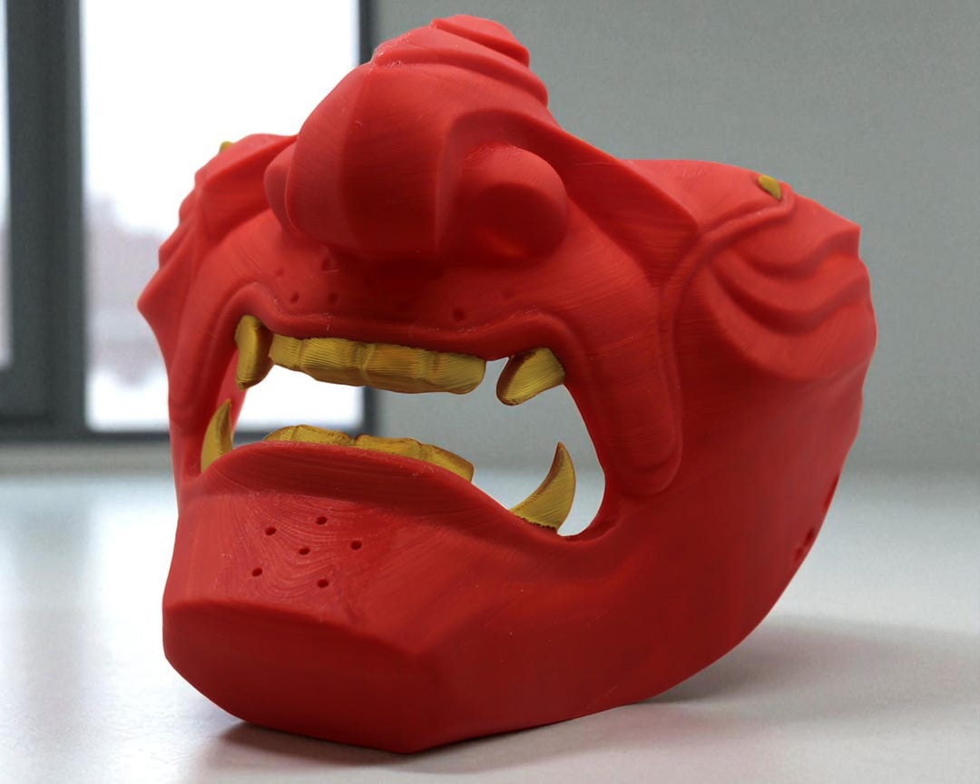 Ghost of Tsushima Mask | Half Mask | Cosplay Mask | Samurai Mask | Half ...