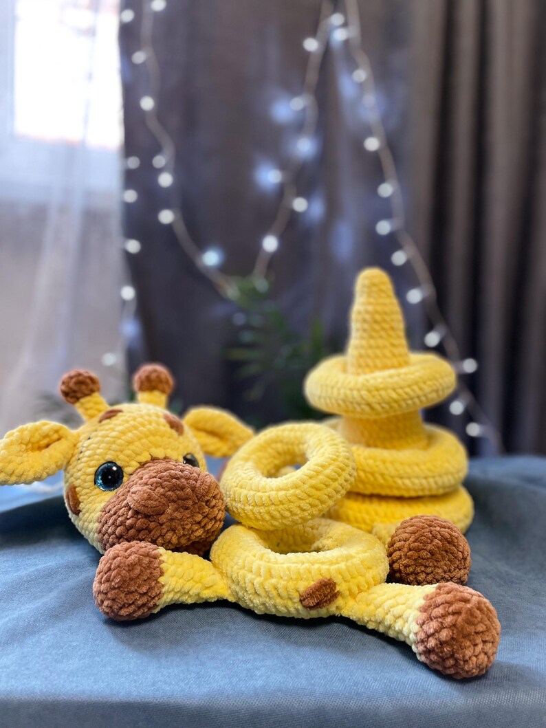 Giraffe Pyramid Crochet Pattern Amigurumi - Etsy
