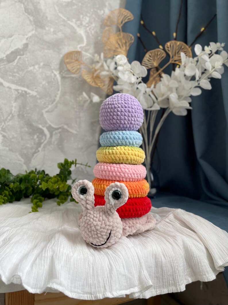 Pyramid Snail Crochet Pattern Plushies Amigurumi - Etsy