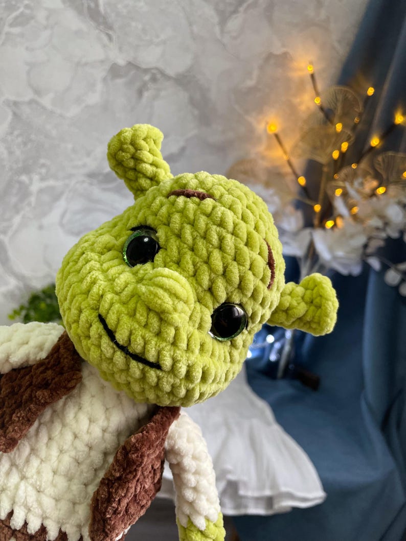 Shrek Crochet Pattern PDF | Amigurumi Ogre Toy Tutorial | English ...
