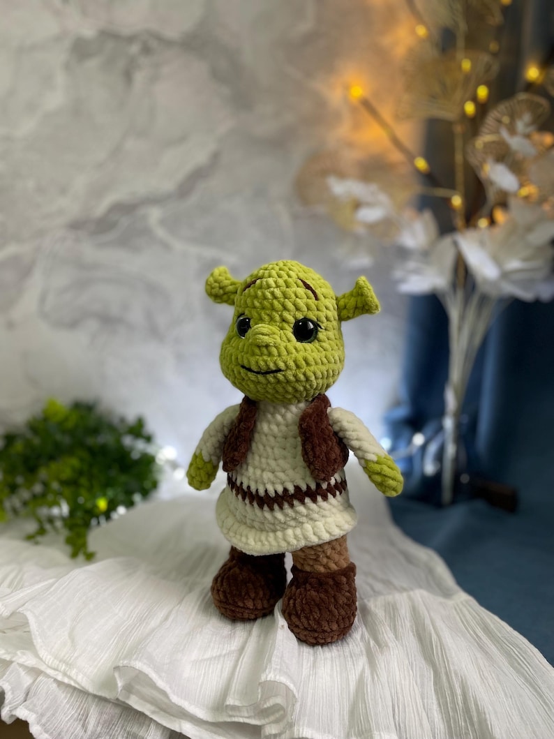 Shrek Crochet Pattern: Amigurumi Plushie (PDF Pattern - Etsy