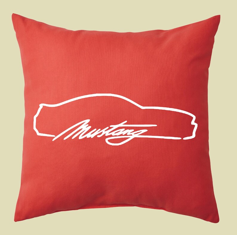 Ford Mustang Silhouette DTF Transfer | Ford Mustang Dtf | Retro Classic ...
