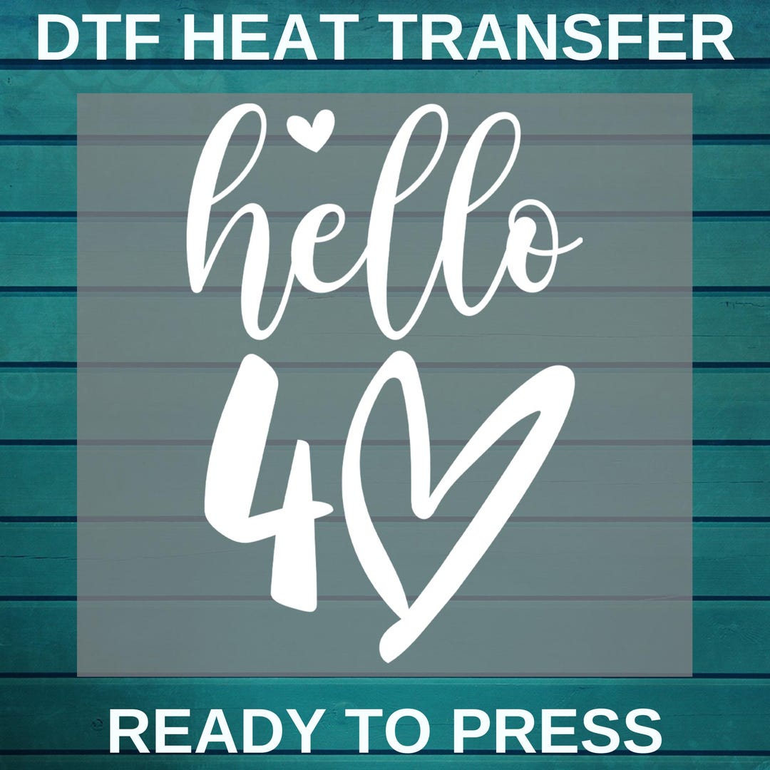 Customizable Heart Birthday Dtf Printing | Custom Birthday Girl DTF ...