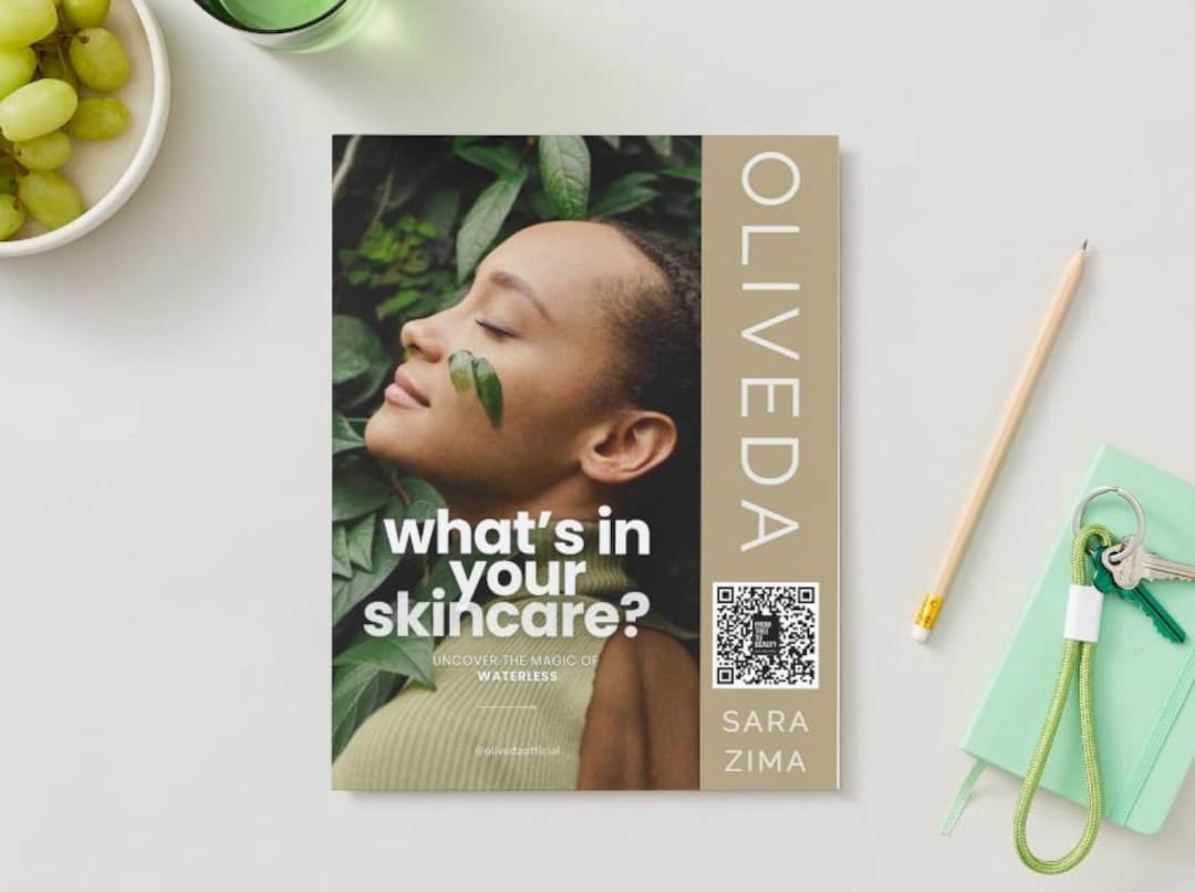 Flyer/display - Olive Tree People QR Code Display Products Image ...