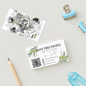 Olive Tree People Business Card | Oliveda | Waterless Beauty | Digital ...
