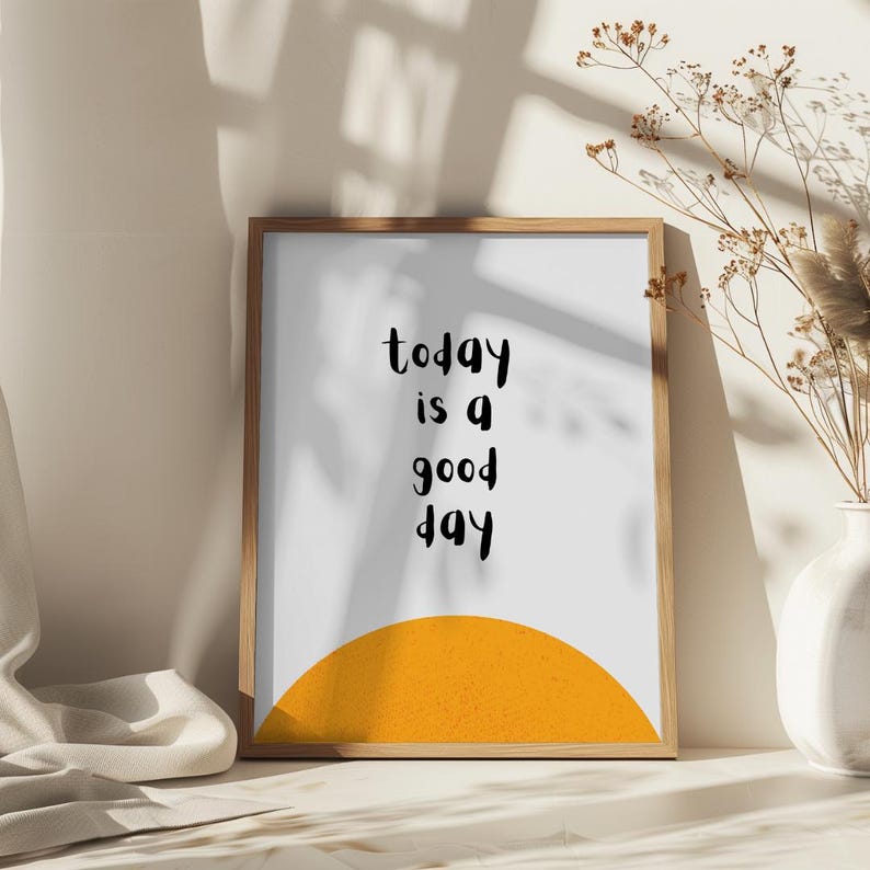 Minimalist Living Room Wall Art Poster Trendy Digital Prints Home Decor ...