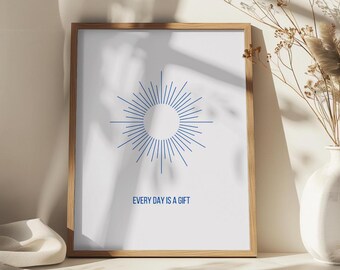 Minimalist Living Room Wall Art Poster Trendy Digital Prints Home Decor ...