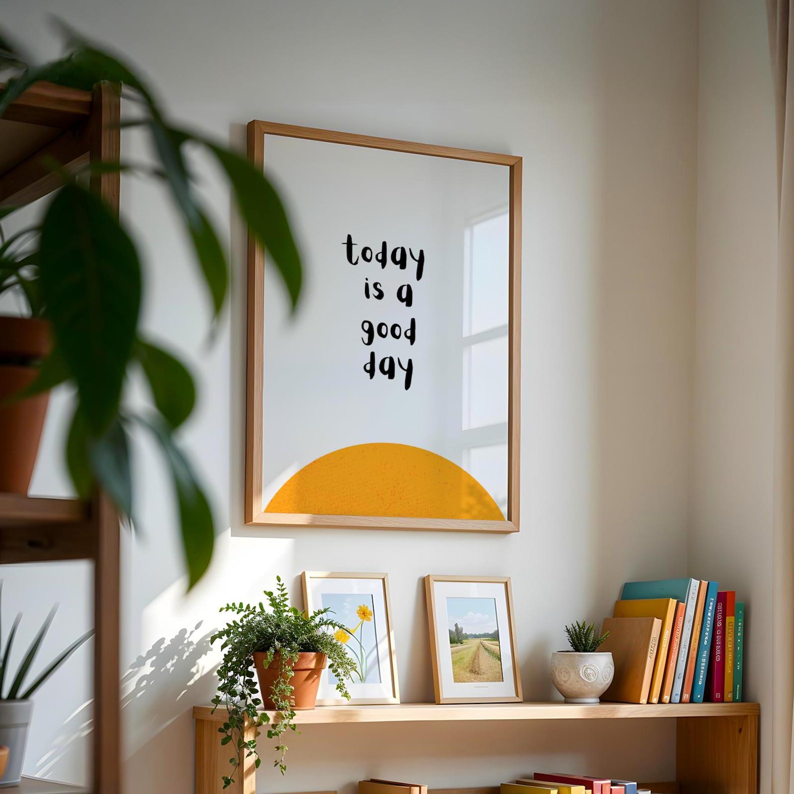 Minimalist Living Room Wall Art Poster Trendy Digital Prints Home Decor ...