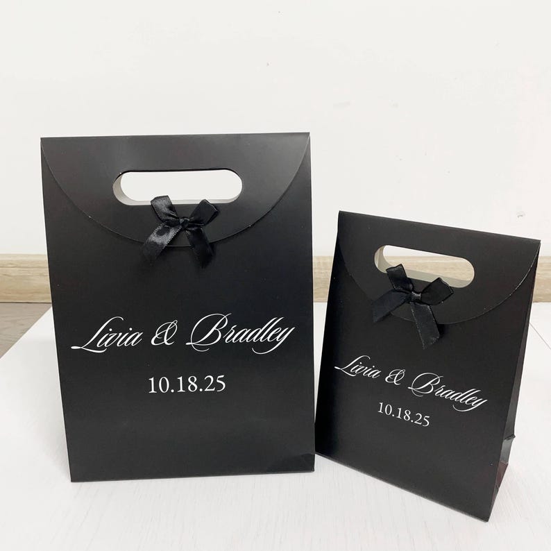 Wedding Welcome Bags, Custom Bridesmaid Gift Bags, Personalized Gift ...
