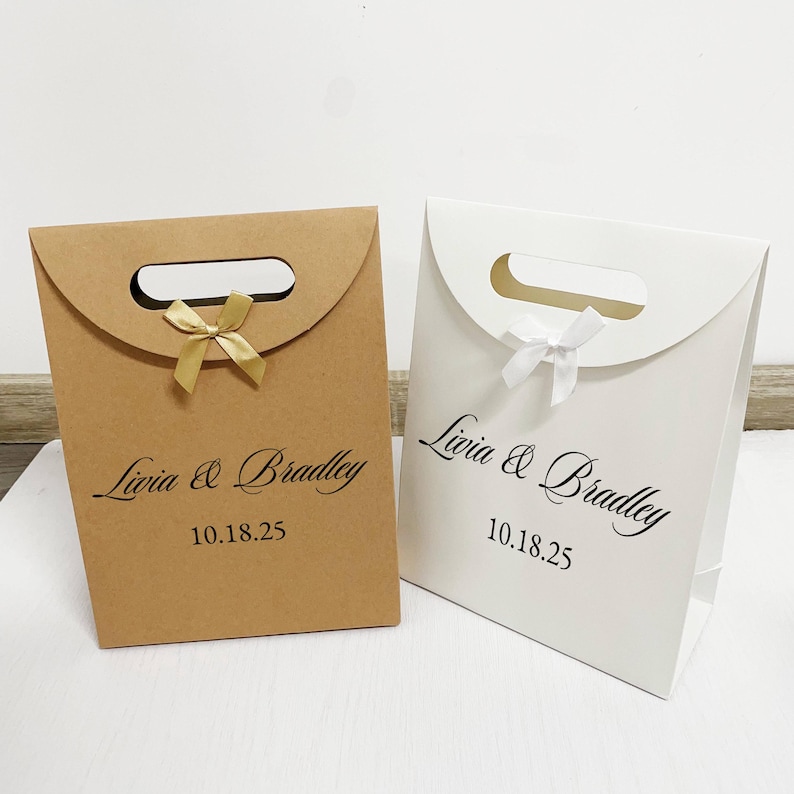 Wedding Welcome Bags, Custom Bridesmaid Gift Bags, Personalized Gift ...