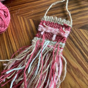 Small Weaving in Strawberry Rhubarb Pie - Etsy