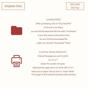 Half Letter Printables, Planner Pages, Printable Planner, Organization ...