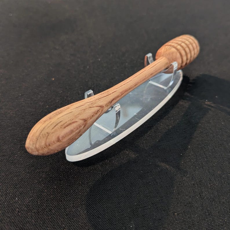 Amish-made Wooden Honey Dipper | Oak, Cherry, Walnut, Maple ...