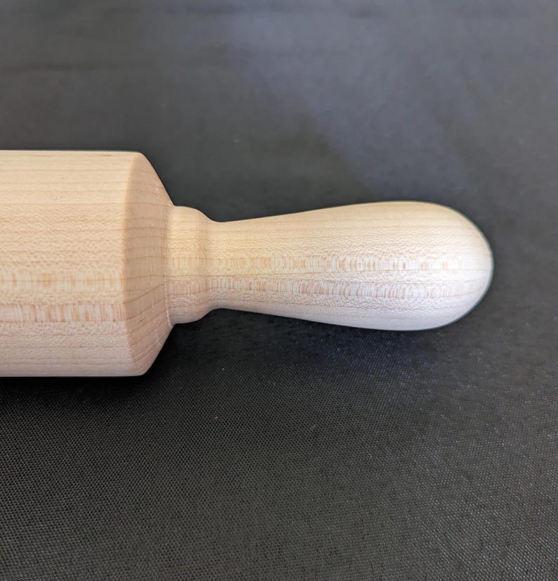 Amish Handcrafted Rolling Pin | Premium Maple, Striped Walnut-maple or ...