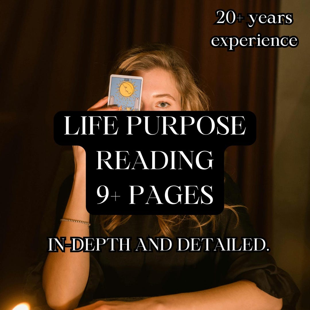 Life Purpose Reading Psychic Reading Clairvoyant Numerology Intuitive ...