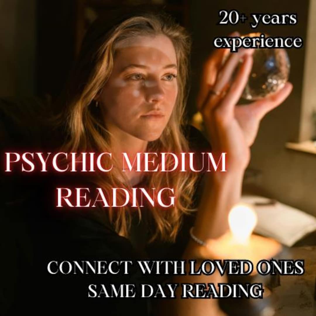 Psychic Medium Reading With Passed Loved One READ DESCRIPTION - Medium ...
