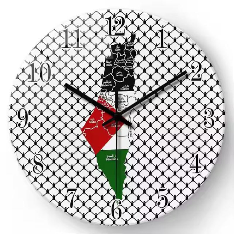 Map Wall Clock - Etsy