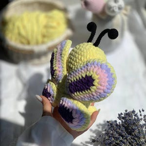 Crochet Butterfly Amigurumi Pattern: Easy Plush Toy (PDF Pattern) - Etsy