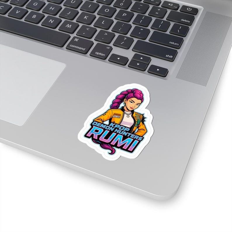 Kpop Demon Hunters Rumi Sticker | Kiss-cut Vinyl Laptop Decal ...