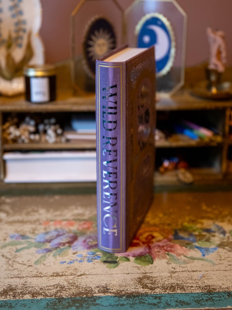Wild Reverence | Custom Rebound Book | Special Edition, Handmade, Foil ...