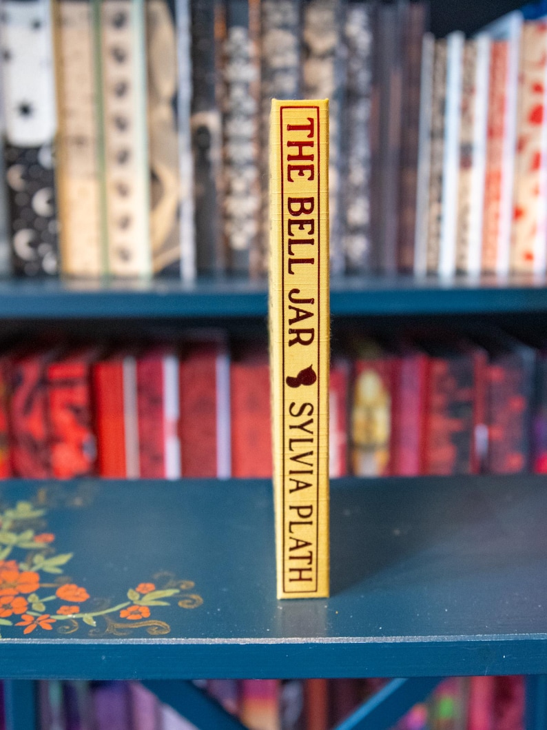 The Bell Jar | Custom Rebound Book | Special Edition, Handmade, Foil ...