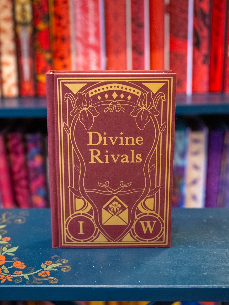 Divine Rivals | Custom Rebound Book | Special Edition, Handmade, Foil ...