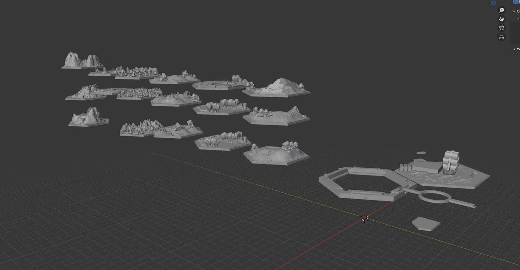 STL Files for 3D Catan Full Set With Magnetic Frames - Etsy