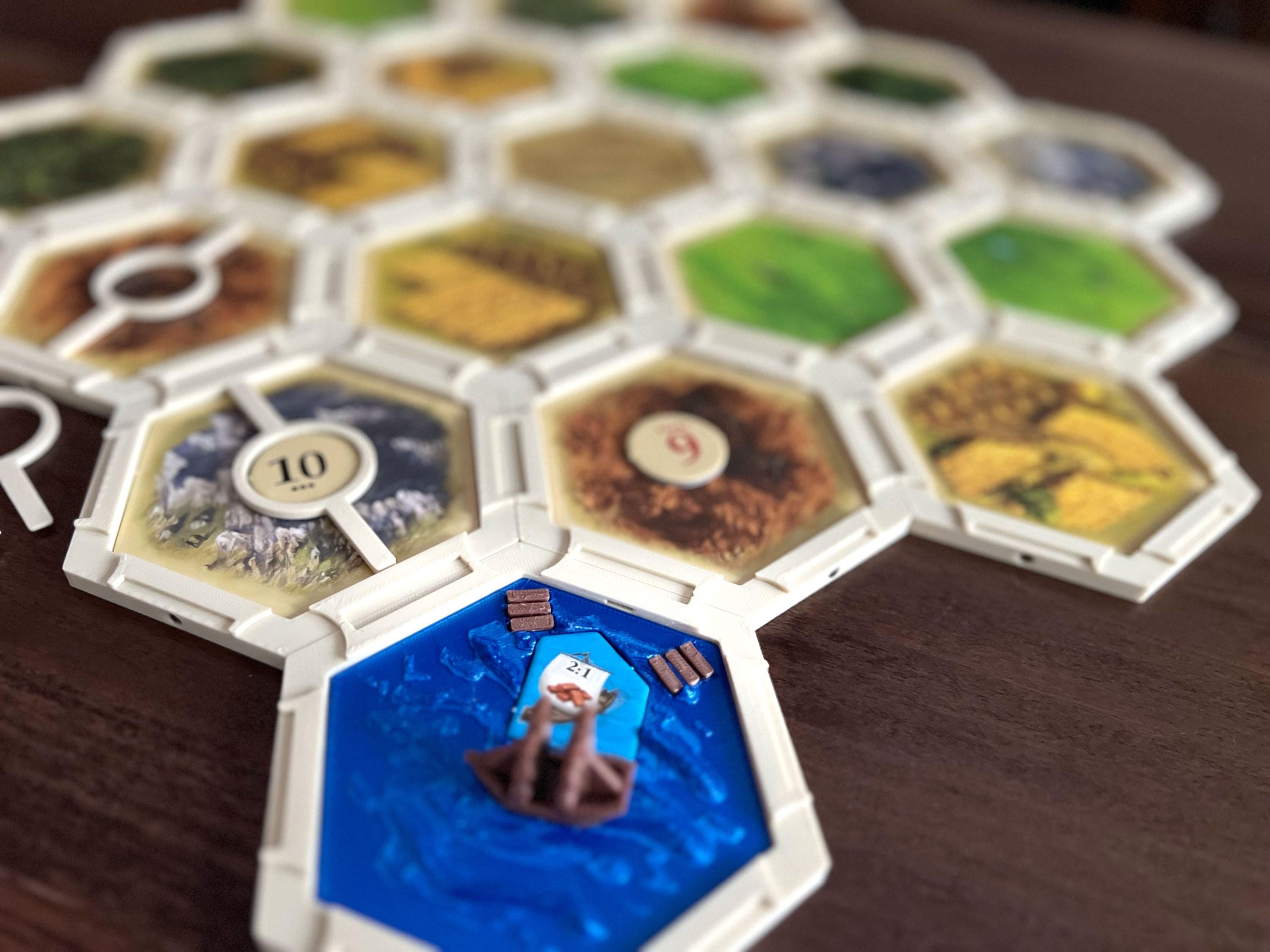 STL Files for 3D Catan Full Set With Magnetic Frames - Etsy
