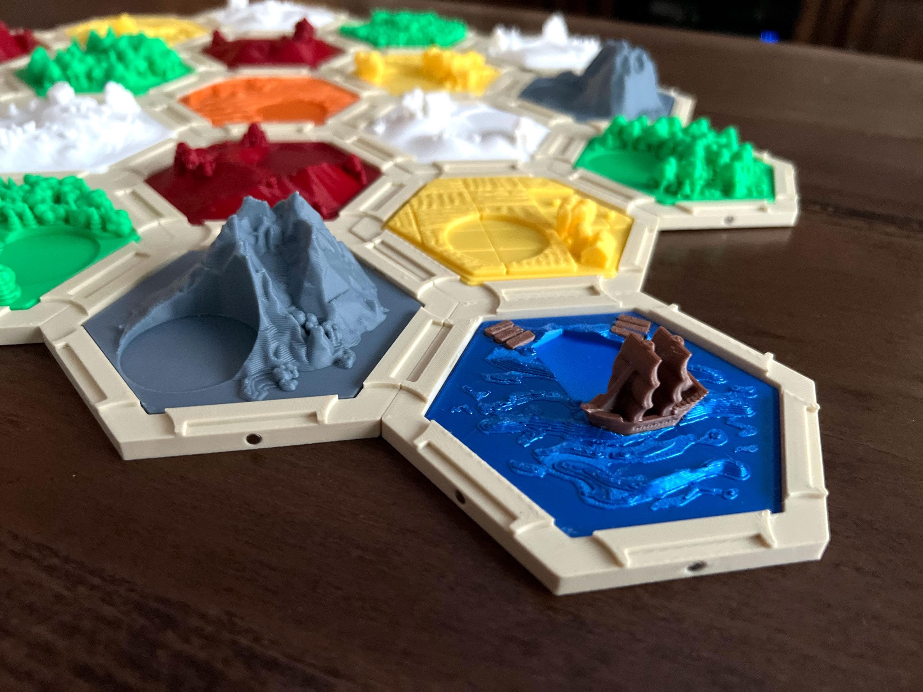 STL Files for 3D Catan Full Set With Magnetic Frames - Etsy