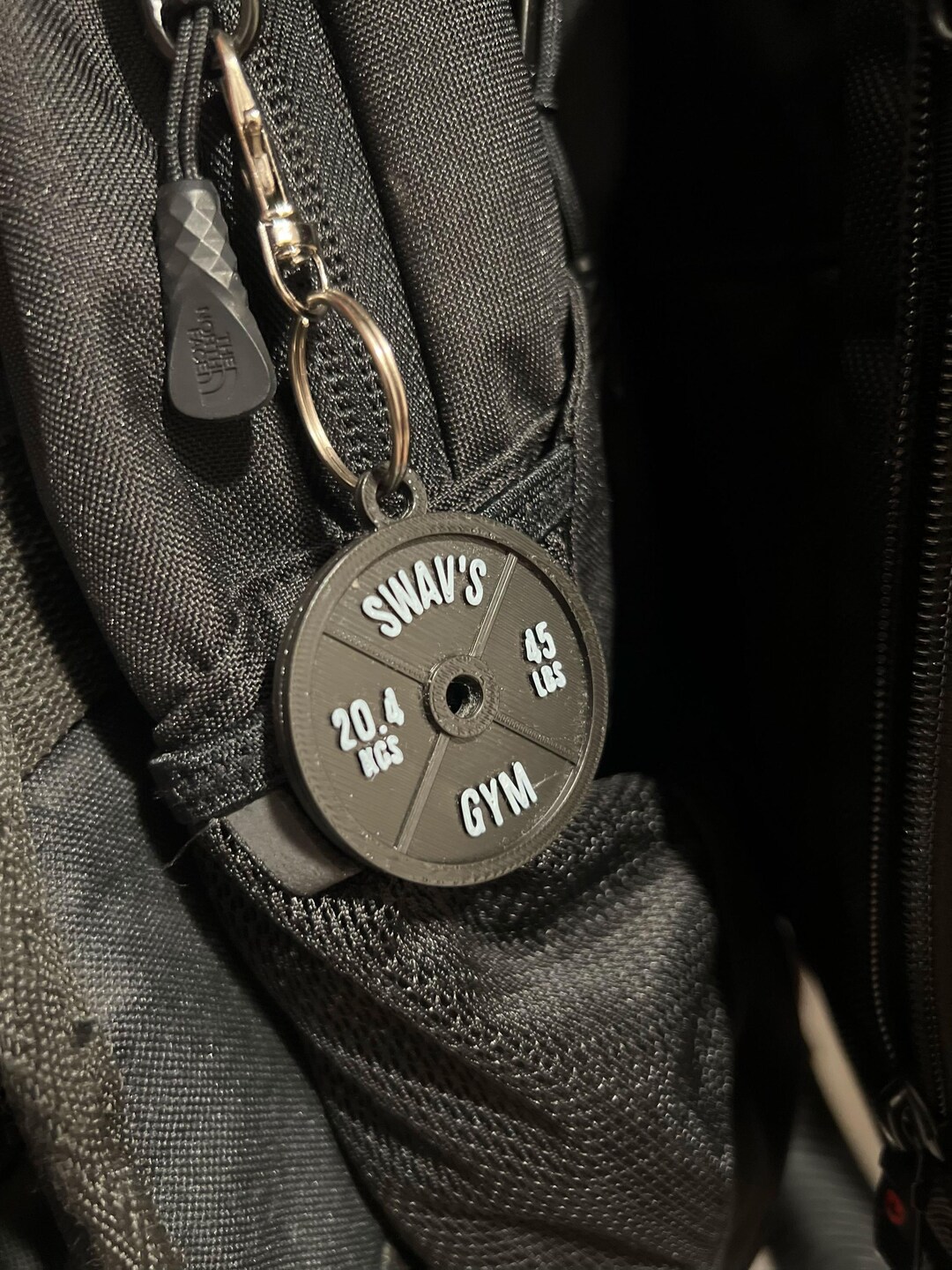 Personalized Gym Weight Keychain - Two for the Price of One! - Etsy