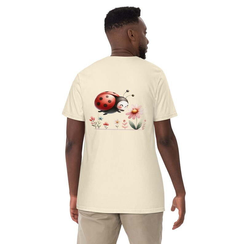 Summer Vintage Comfort Colors Ladybug & Flowers T-shirt – Soft ...