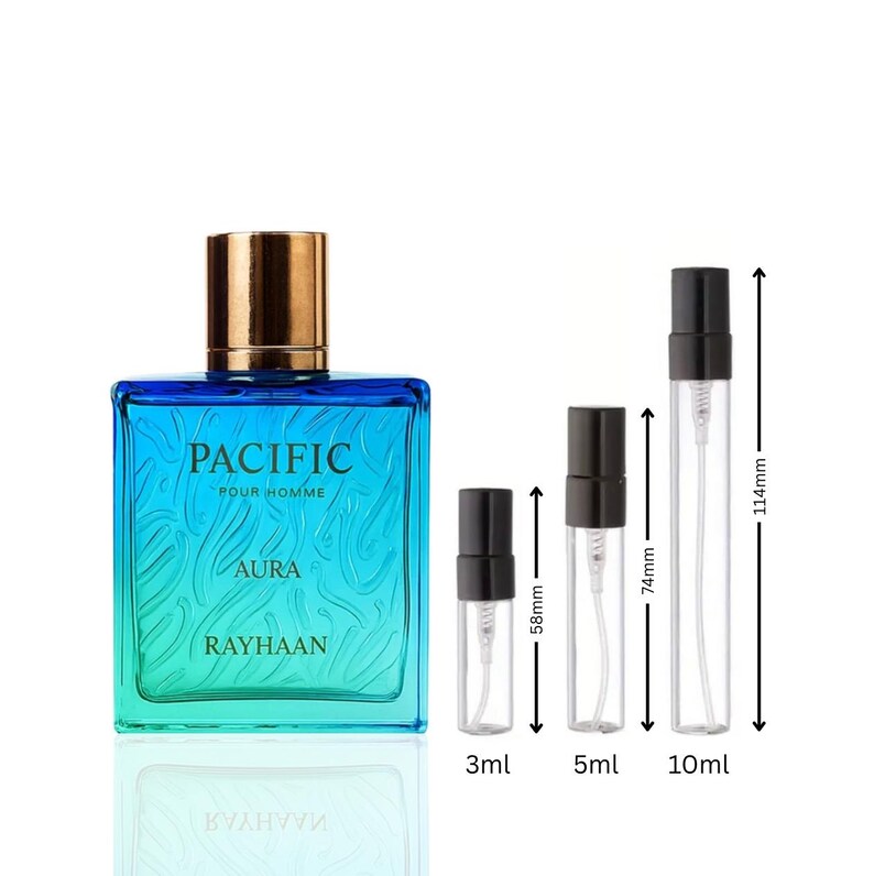 Rayhaan Pacific Aura Eau De Parfum Sample - Etsy