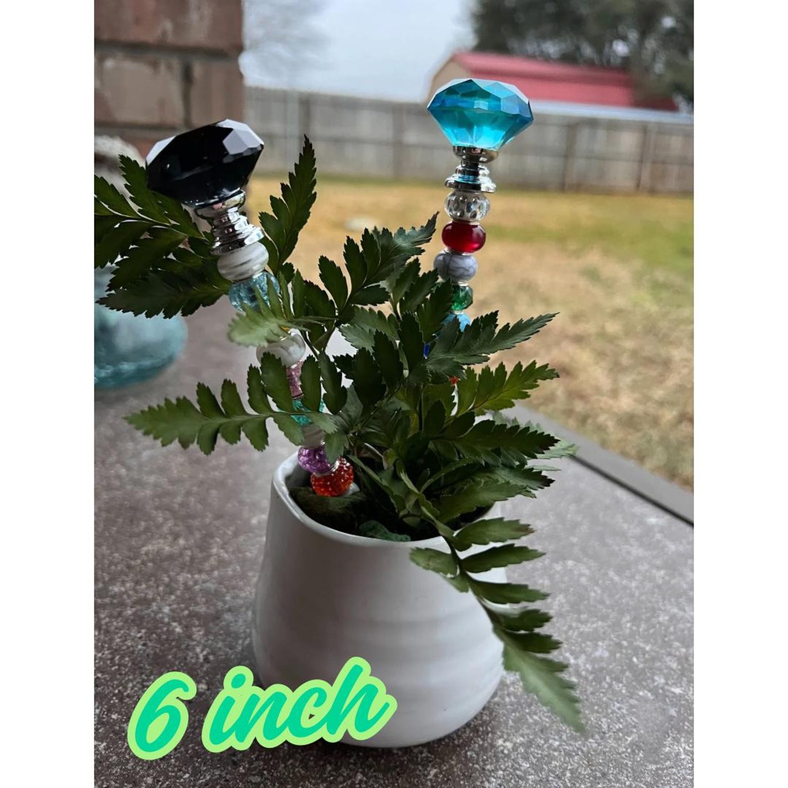 6 Inch Garden Stakes/plant Stake —indoor/outdoor - Etsy