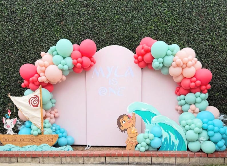 Moana Theme Cut Outs - Etsy