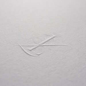 LL Initial Design Elegant Wedding Monogram Logo: (canva Template ...