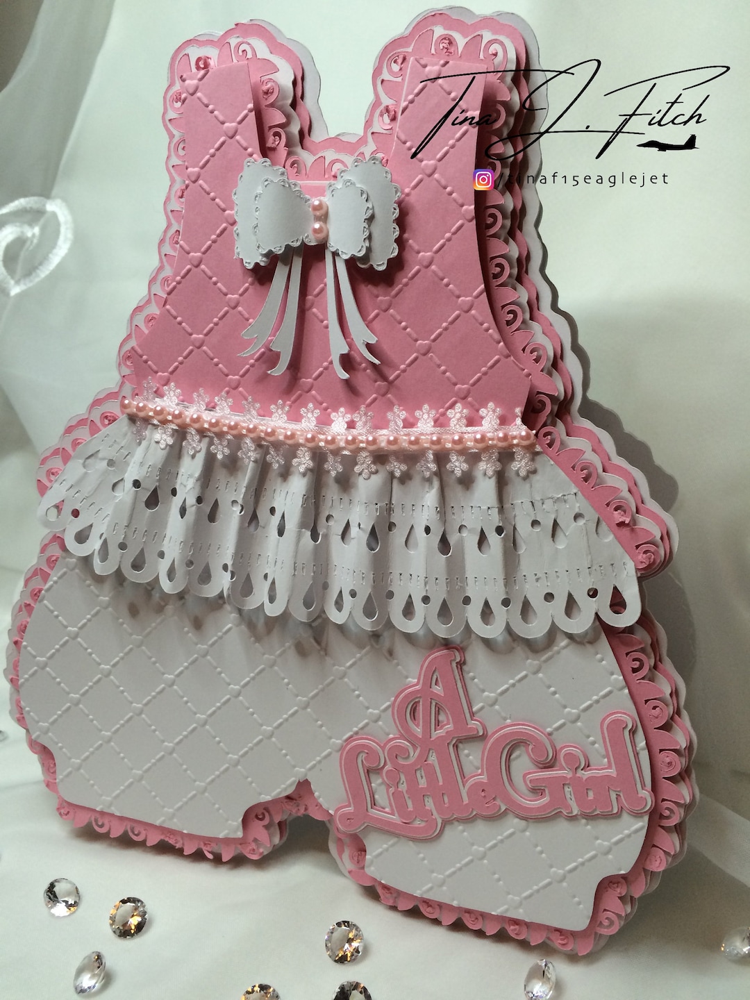 Frilly Baby Onsie Card Template ,svg,mtc,scal,silhouette Cameo,cricut ...