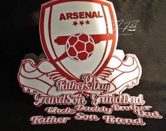 Arsenal Silhouette - Etsy