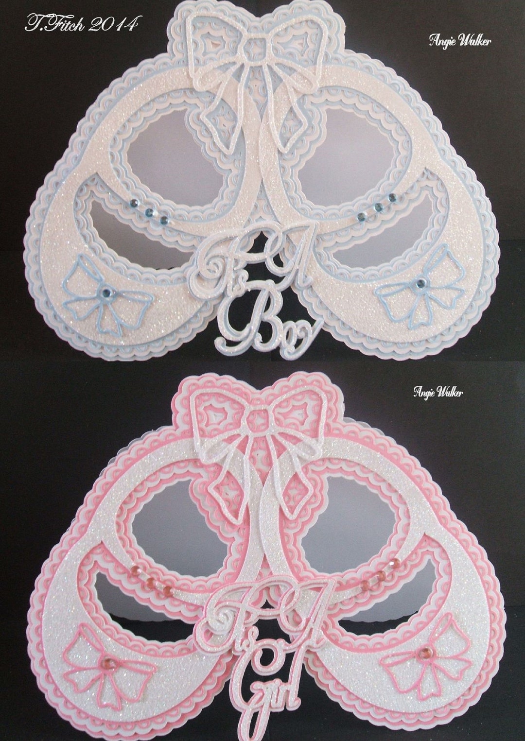 Baby Shoe Card Template, Svg.mtc.scal.cricut,silhouette,scanncut - Etsy