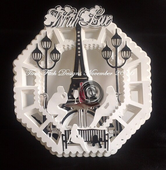 French Layered Card - Etsy UK